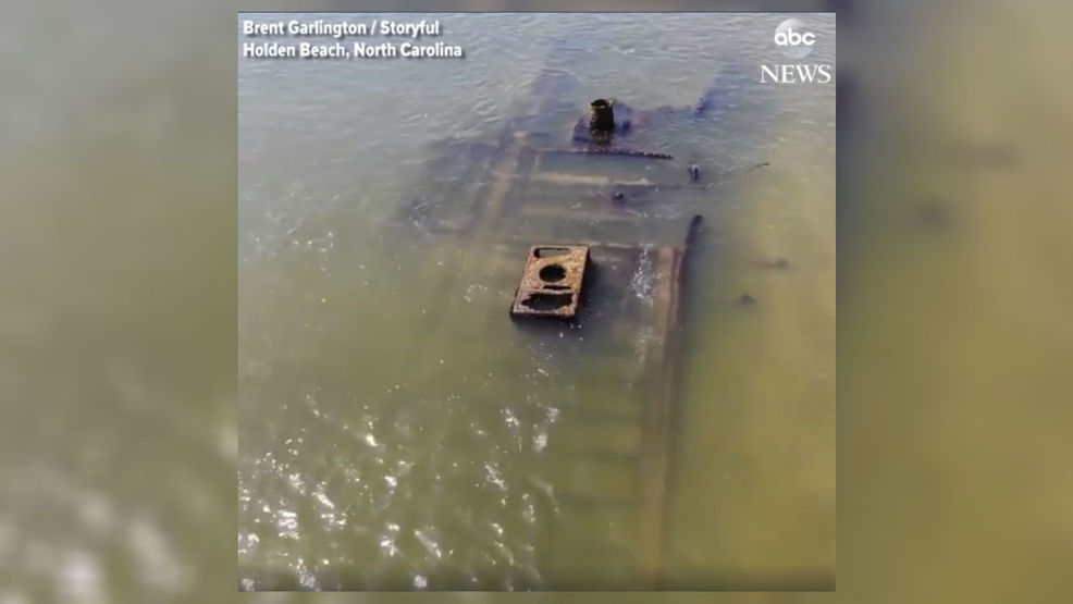 Drone video captures Civil War-era shipwreck off East Coast | WCTI Drone video captures Civil War-era shipwreck off East Coast | WCTI