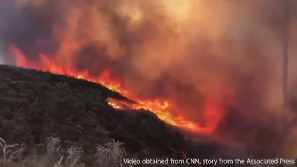 Fire near central California Air Force Base stalls rocket launch | WJLA