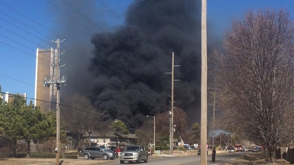 Tulsa apartment complex fire injures three firefighters, shuts down ...