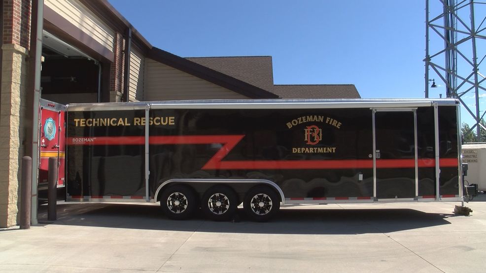 Bozeman Fire Department adds new trailer to arsenal | KECI