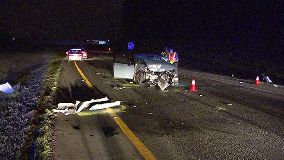Wrong-way driver sparks 3-car crash overnight on Hwy. 18 | KOMO